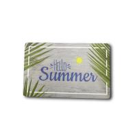 China Standard Size Full Color Printing RFID Wooden Card 85.6x54mm with Embossing for sale