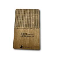 China Black Walnut Cherry Basewood RFID Hotel Key Cards 125kHz Full Color Printing for sale