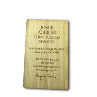 China Eco Friendly Bamboo Wooden RFID Hotel Key Card 85.5mm x 54mm for sale