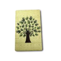 China Black Walnut Cherry Basewood RFID Hotel Key Cards 125kHz Full Color Printing for sale