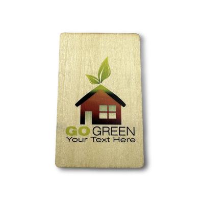 China Eco Friendly Bamboo Wooden RFID Hotel Key Card 85.5mm x 54mm for sale