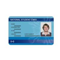 China Customized PVC Plastic ID Card for Coaching License Residents Driving Licence with RFID for sale