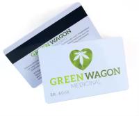 China Plastic Gift Cards With Magnetic Stripe Plastic Customer Loyalty Cards Rectangular for sale