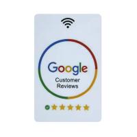 China NFC Review Cards for Google Facebook Instagram Social Media Tap to Review for sale