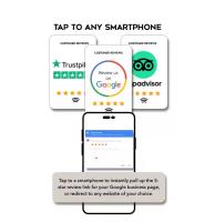 China NTAG 215 NFC Google Review Card Programmable ISO 14443A 504 Bytes Memory for sale