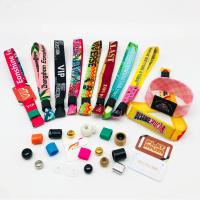 China Woven RFID Festival Wristband 13.56 MHz for Corporate Entrance Ticket Event Access Control for sale