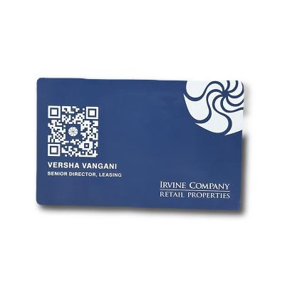 China 13.56MHz Custom Metal NFC Card Business Invitation Card Stainless Steel 85.6x54mm for sale