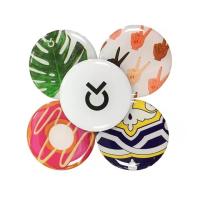 China Personalized RFID Keyfob Epoxy NFC Tag Custom Logo / QR Code For Pets for sale