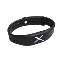 China Sports NFC Silicone Wristband Armband Custom Logo Printing for Mobile Phone Reading Recording 13.56 MHz for sale