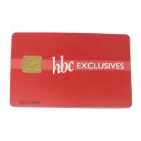 China Contact IC Card FM4428 for Member ID 85.6mm x 54mm PVC Smart Card for sale