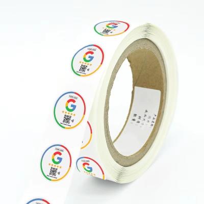 China Custom Contactless Google Review NFC Tag with HF UHF Chip Waterproof 30mm for sale