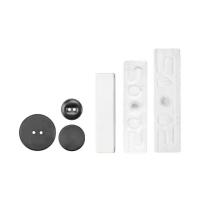 China UHF Washable RFID Laundry Tag Fabric Waterproof Textile Tag 250 Wash Cycles for sale