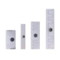 China UHF Washable RFID Laundry Tag Fabric Waterproof Textile Tag 250 Wash Cycles for sale