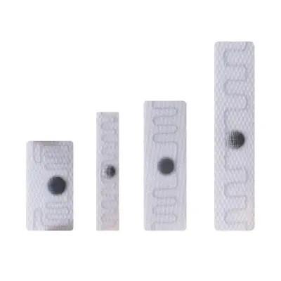 China UHF Washable RFID Laundry Tag Fabric Waterproof Textile Tag 250 Wash Cycles for sale