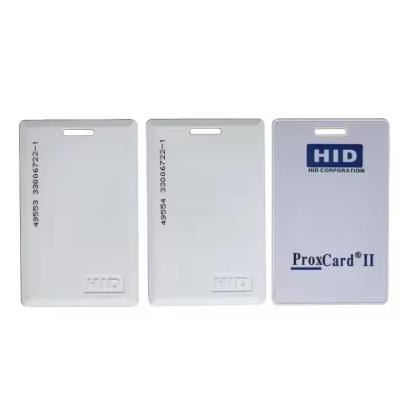 China Thick 125kHz HID Proximity Clamshell Card for Door Access System 8 inch Read Range for sale