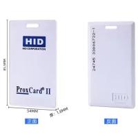 China Thick 125kHz HID Proximity Clamshell Card for Door Access System 8 inch Read Range for sale
