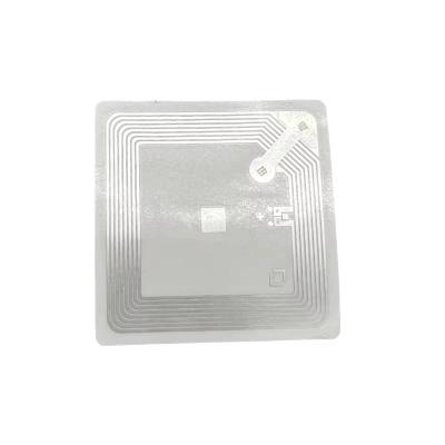 China 13.56MHz RFID Library Tags NFC Book Label for Library Management 50x50mm for sale