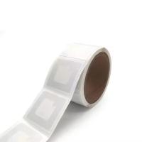China 13.56MHz RFID Library Tags NFC Book Label for Library Management 50x50mm for sale