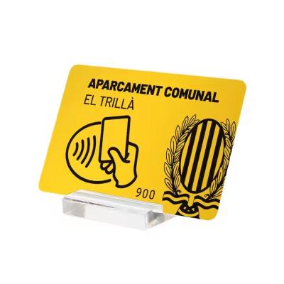 China Custom CR80 RFID Business Card for Loyalty Membership 125kHz 13.56MHz for sale