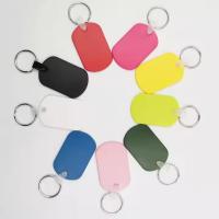 China Custom RFID Access Control Key Tags Wood Plastic Epoxy NFC Key Fobs 13.56 MHz for sale