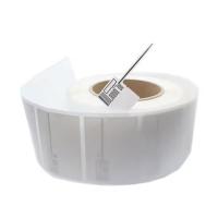 China UHF RFID Jewelry Security Label Sticker Pricing Tags PVC PET Coated Paper 50x30mm for sale