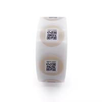 China Custom QR Code Printed RFID Adhesive Tags Programmable NTAG213 Sticker for sale