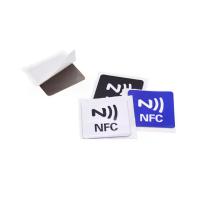 China 30mm 13.56MHz NTAG213 NFC Anti Metal Sticker for Android iOS Custom QR Code for sale