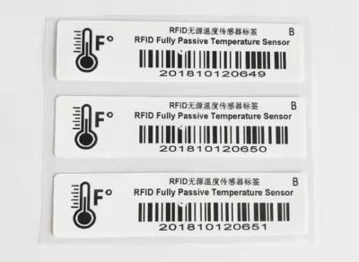 China UHF RFID Sticker Tag High Temperature Resistance -40C to 85C for Cold Chain Logistics for sale