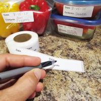 China Custom Self Adhesive RFID Tags for Food Freezer Storage Label Roll 500 Million for sale