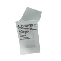 China Customized UHF RFID Clothing Tag Textile Laundry Care Wash Mark Label 860-960 MHz for sale
