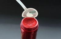 China Tamper Proof NFC Label Sticker NTAG213TT NTAG424DNA RFID Fragile Tags 35x66mm for sale