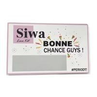 China Custom Scratch Off Cards Personalised Lottery Cards Glossy Varnish 1000pcs for sale