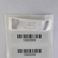 China Printable UHF RFID Retail Label Soft Tag 100x22mm for Supermarket EAS Inventory Management for sale