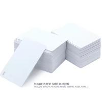 China Custom 13.56MHz RFID NFC NTAG 215 PVC Access Control Card 888 Bytes for sale