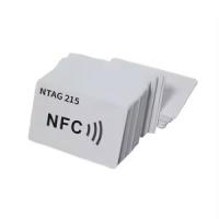 China Custom 13.56MHz RFID NFC NTAG 215 PVC Access Control Card 888 Bytes for sale