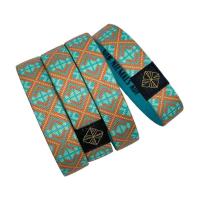 China Elastic Polyester Reusable RFID Bracelet Wristband Customized Fabric NFC Sports Wristband for sale