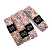 China Elastic Polyester Reusable RFID Bracelet Wristband Customized Fabric NFC Sports Wristband for sale