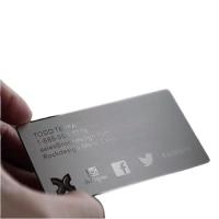 China Embossed Matte PVC Magnetic Stripe Contact IC RFID Business Cards Custom Size 85.6x54mm for sale