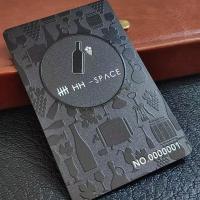 China Embossed Matte PVC Magnetic Stripe Contact IC RFID Business Cards Custom Size 85.6x54mm for sale