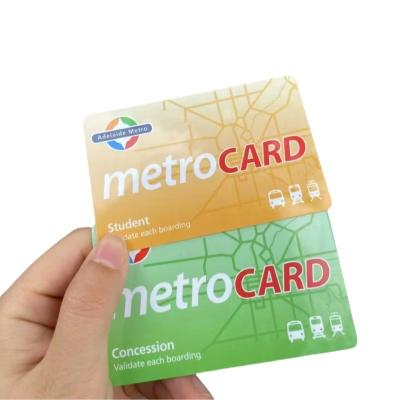 China Contactless RFID Metro Card for NYC Subway Bus Travel Rechargeable 13.56 MHz for sale