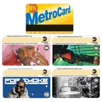 China Contactless RFID Metro Card for NYC Subway Bus Travel Rechargeable 13.56 MHz for sale