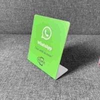 China Custom NFC Business Cards with QR Code Chip for Google Reviews and Social Media Sharing for sale