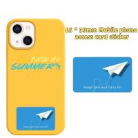China CUID Ultra-thin 13.56MHz Rewritable PVC Access Card Sticker for Mobile Phone Elevator IC for sale