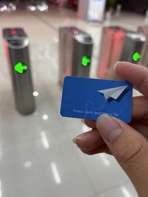 China CUID Ultra-thin 13.56MHz Rewritable PVC Access Card Sticker for Mobile Phone Elevator IC for sale