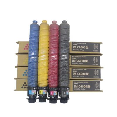 China High Quality CMKY Toner Cartridge for Ricoh IMC4500 IMC6000 Copier Printer Spare Parts for sale