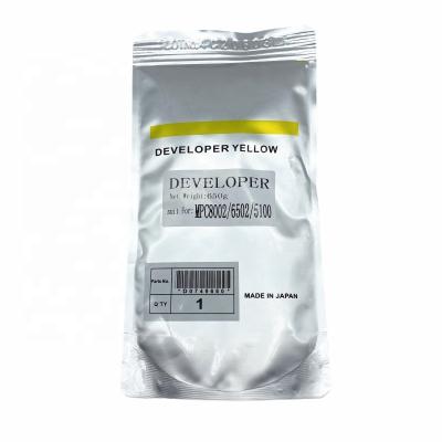 China 650g High Quality Developer for Ricoh MP C651 C751 C8002 C6502 Pro C5110S 5100S Copier Parts for sale