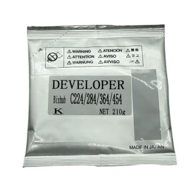 China High Quality Developer Black for Konica Minolta BH C284 C224 C281 C454 C364 C554 Printer Copier Spare Parts for sale
