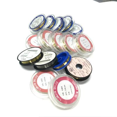 China 0.06mm 0.08mm 0.01mm Golden Wire Electrode Wire for Canon for Ricoh for Konica Minolta for Toshiba Printer Copier Spare Parts for sale