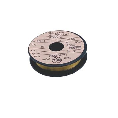 China Original 0.06mm Golden Wire Electrode Charge Tungsten Wire for Canon Ricoh Konica Minolta Toshiba Sharp Copier Spare Parts for sale