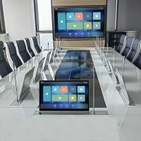 China 15.6-Inch Monitor Lifter Aluminum Paperless Conference Systems For Office for sale